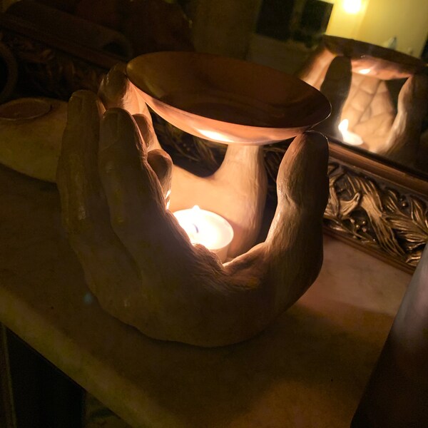 Unique Wax Warmer/handmade Oil Burner - Etsy