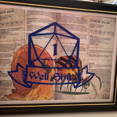 Download D&D Critical Fail Well Shit Pathfinder Gamer Dnd D20 RPG Game ...