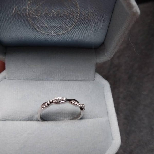Starry Night Couples Ring Set- His and Hers Night Court Wedding Bands ...