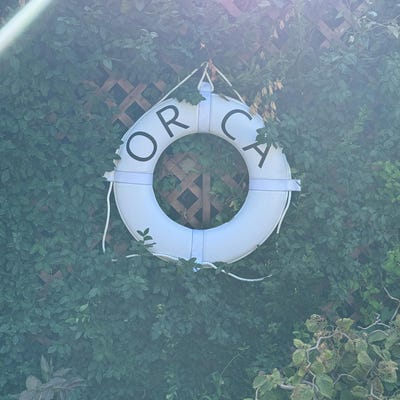 Custom Life Ring USCG Life Ring Boat Wedding Custom Boat Decor ...