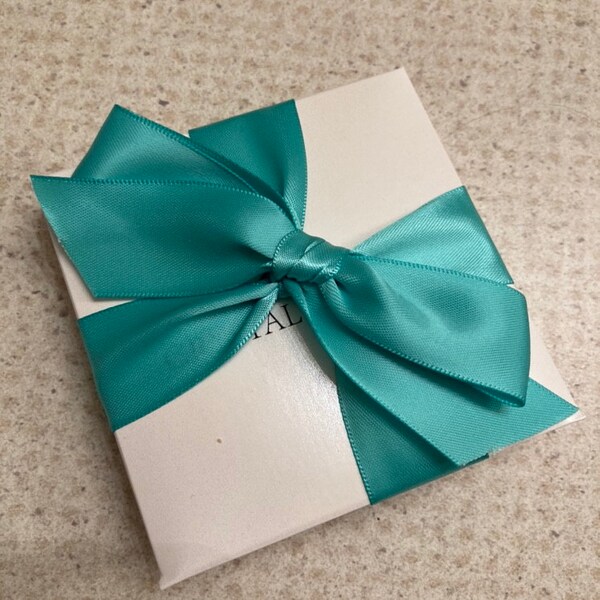 TEAL | Pill Box Case Organizer/ Mint Box With Real Crystals-teal Blue ...