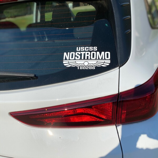 Alien Aliens Movie Uscss Nostromo Emblem Vinyl Decal, Car Accessory ...