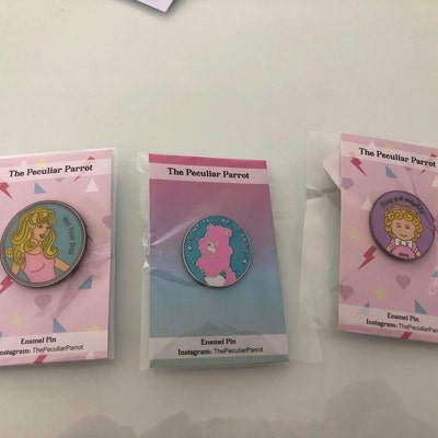 Lady Lovely Locks Pixie Tail Enamel Pin 1980s Cartoon - Etsy