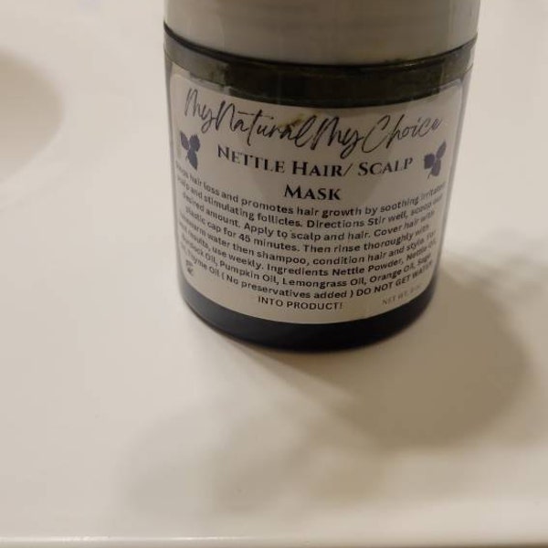 Nettle Hair Mask, Nettle Scalp Mask, Stinging Nettle Scalp / Hair Mask ...