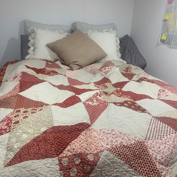 Rusty Star Quilt - Etsy