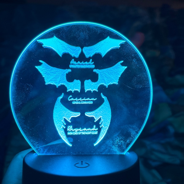 Night Court Symbol Sign - Etsy