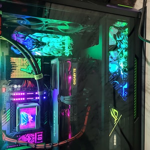 Customized RGB Panels for ROG STRIX Helios Case Decorative Backplates ...