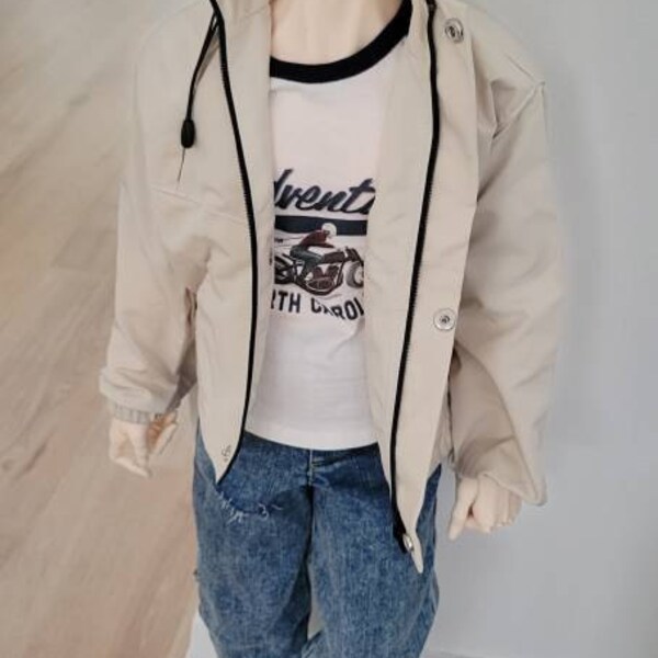 BJD 1/4 in Stock off Shoulder Short Pleated Dress Mdd Msd - Etsy