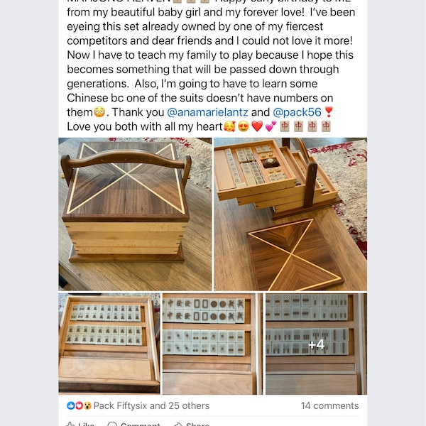 Luxury Mahjong Set, Premium Traditional Mahjong Set, Joker Tiles ...