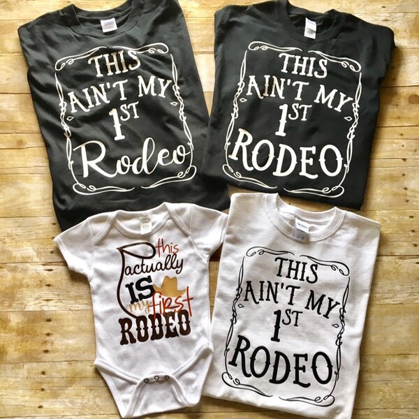 This Actually is My First Rodeo SVG DXF EPS and Png Files for Cutting ...
