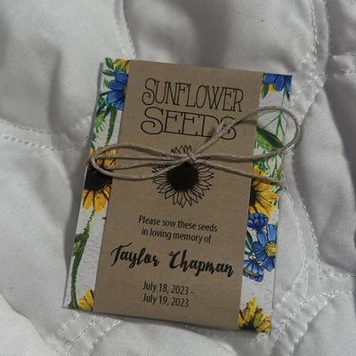 Personalized Memorial Butterfly Milkweed Seed Packets Butterfly Garden ...