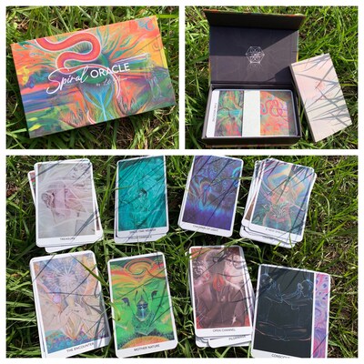 Spiral Oracle Deck Oracle Cards Original Art Deck - Etsy
