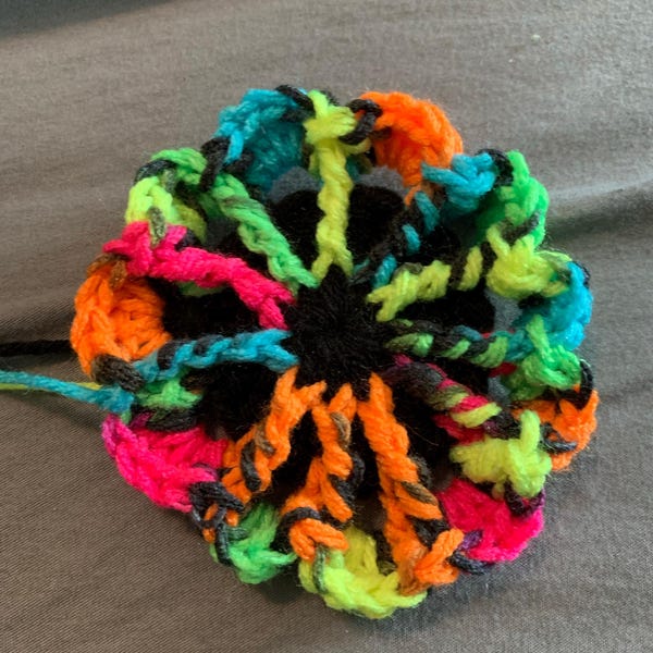 Bagoday Crochet Pinwheel Flower Pattern DIGITAL DOWNLOAD ONLY - Etsy