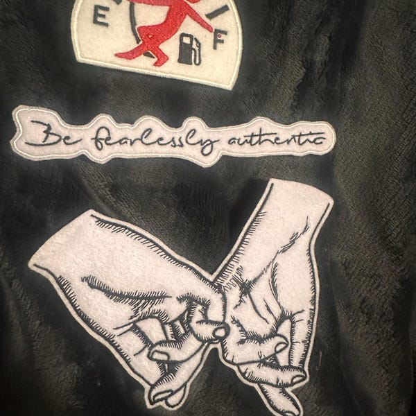 Skele Ouija Board Iron on Patch, Embroidered Patch, Spooky Patch, Witchcraft Patch, Gothic Patch ...