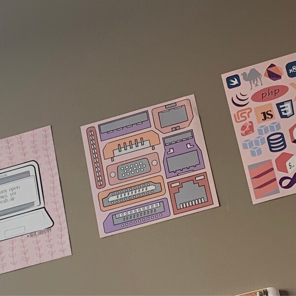 Educational Computer Science Posters - 10 Unique Posters ** MULTIPLE ...