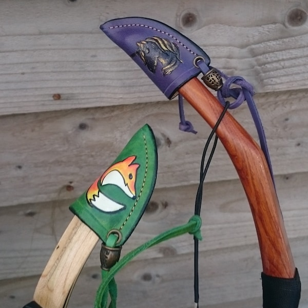 Archery Leather String-keeper - Etsy