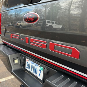 Domed 3D Raised Letters Inserts Compatible With TRD Pro Skid Plate ...