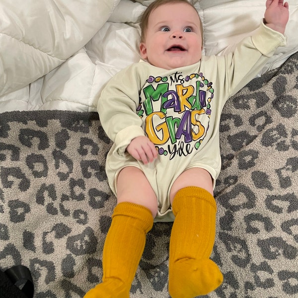 Mardi Gras Baby Outfit, Mardi Gras Super Soft Cozy Warm Sweatsuit Mardi ...
