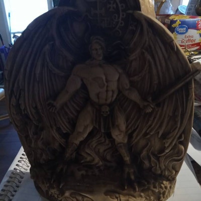 Asmodeus, Greek Statue, Asmoday, Asmodeus Statue Greek Mythology Demon ...