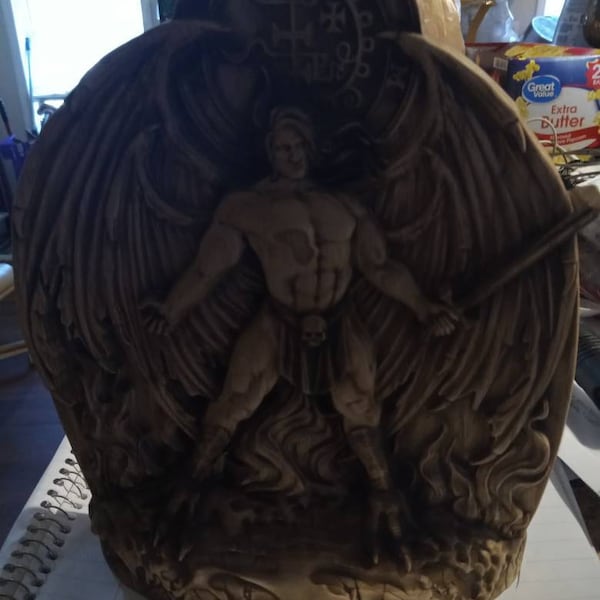 Asmodeus, Greek Statue, Asmoday, Asmodeus Statue Greek Mythology Demon ...