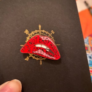 Science Fiction Double Feature Ticket Soft Enamel Pin Red - Etsy