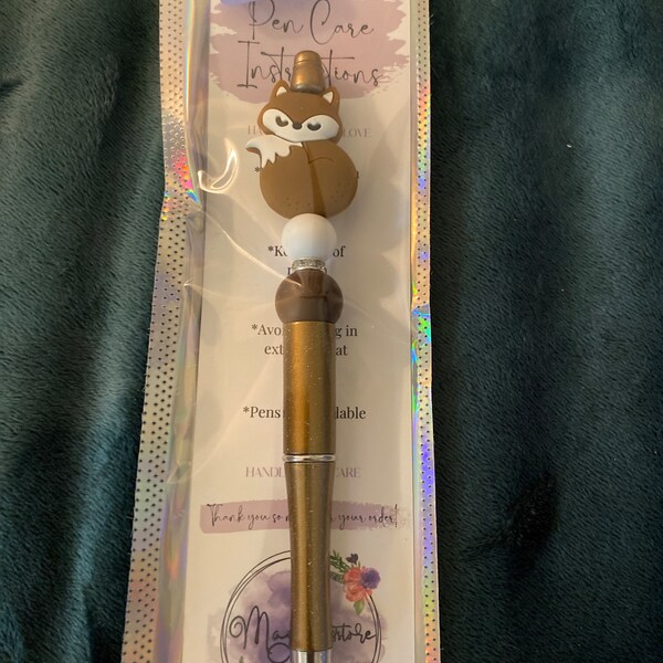 Fox Pen!!!! - Etsy