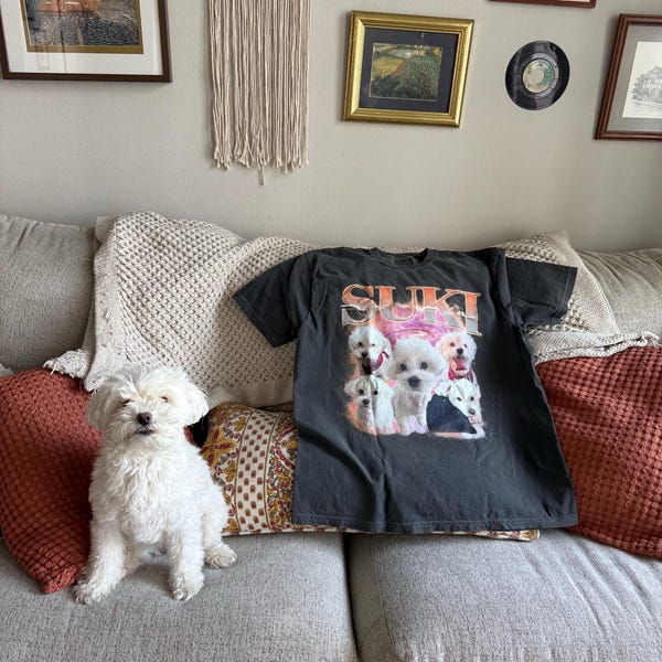 Comfort Colors® CUSTOM Bootleg Rap PET Shirt, Custom Pet, Custom Photo ...