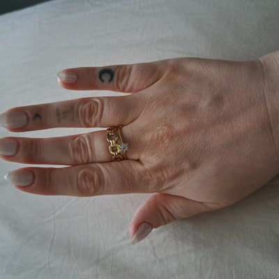 Rare Antique Victorian 3 Carat Flat Ruby Ring, 14 Karat White and ...