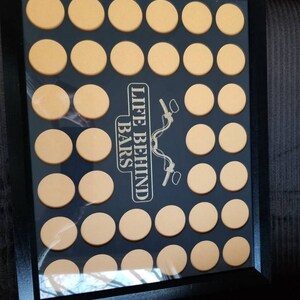 Casino Poker Chip Display Frame Insert and Frame Option Poker | Etsy