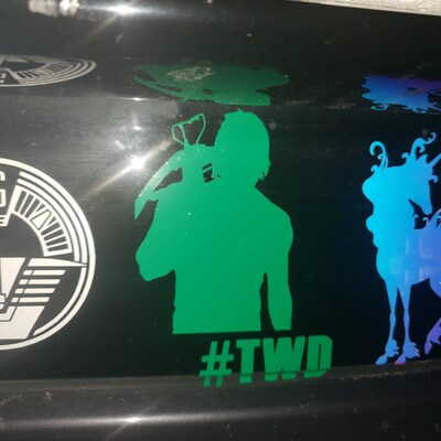 Rick Grimes Decal Twd Decal Negan AMC Twd the Walking Dead Decal Daryl ...