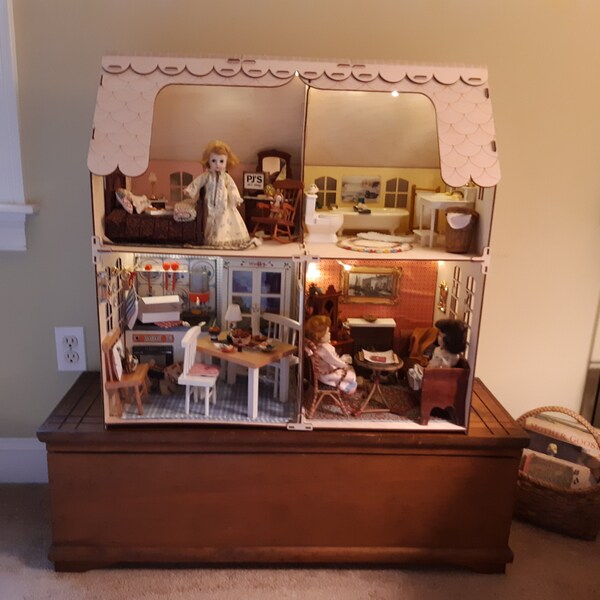 Still Life of Red Roses in Gilded Frame, 20th C. Impressionist Beatrice ...