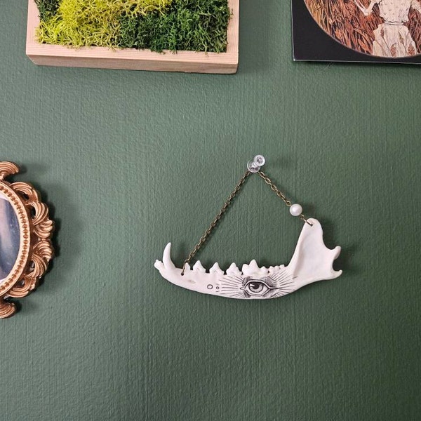 Elegance Red Fox Fang Earrings, Canine Tooth Earring, Tooth Earring ...