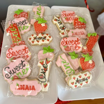 3 Rex Dinosaur Party Cookies birthday Dino Party partysaurus Cookies ...