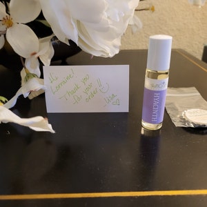 Lemon Vanilla Perfume Oil Natural Perfume Oil Roll on Lemon Cupcake ...