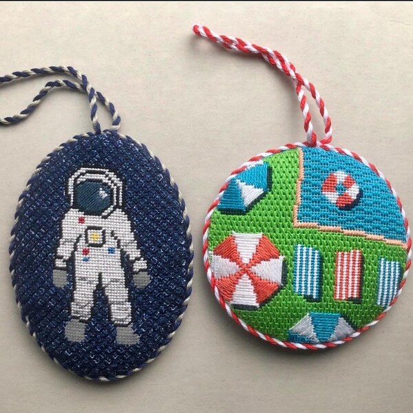 Aliens Cross Stitch Pattern - Retro UFO - Needlepoint Pattern - Instant ...