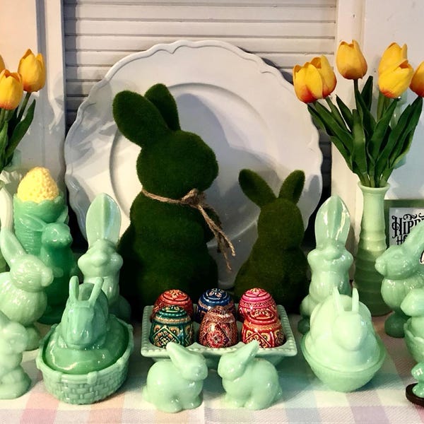 Mosser Glass Jadeite Turkey Toothpick Holder - Etsy