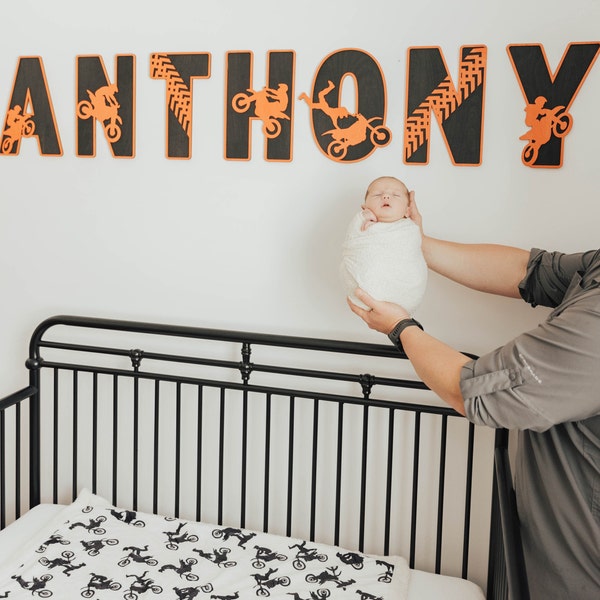 Rad Little Dude Sign Smiling Sign Checked Sign Boys Room Lightening ...