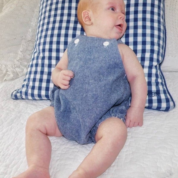 Baby Romper PDF Sewing Pattern Instant Download Cross Back Straps - Etsy