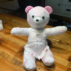 Memory Bear Pattern Easy 14 Sewing Pattern Simple Bear Pattern Sewing ...