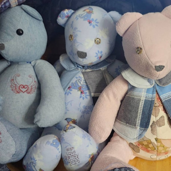 Memory Bear Pattern Sewing Tutorial Mega Bundle 6 Sizes Etsy 0957