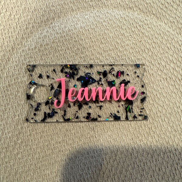 Stanley Name Tag, 30 Oz 40 Oz, Name Plate, Lid Topper, Acrylic Name Tag ...