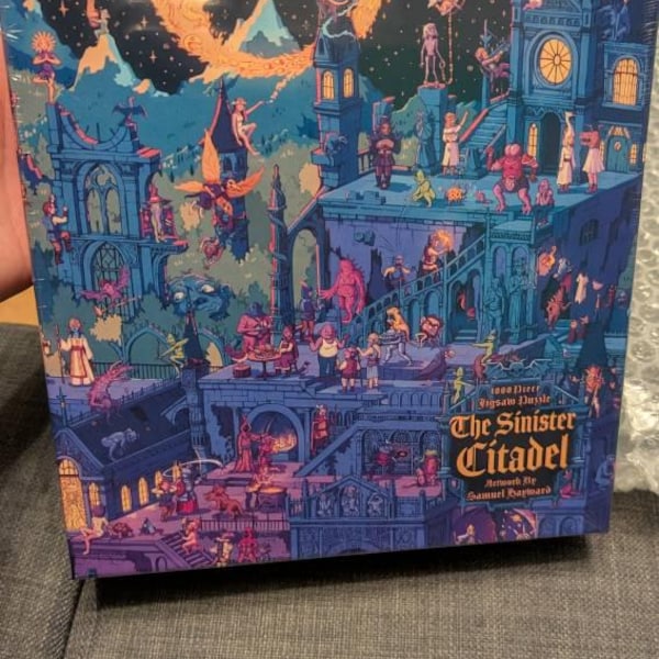 The Sinister Citadel - 1000 Piece Jigsaw Puzzle - Etsy