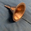 Handcrafted Pure Hammered Copper Funnel - Etsy