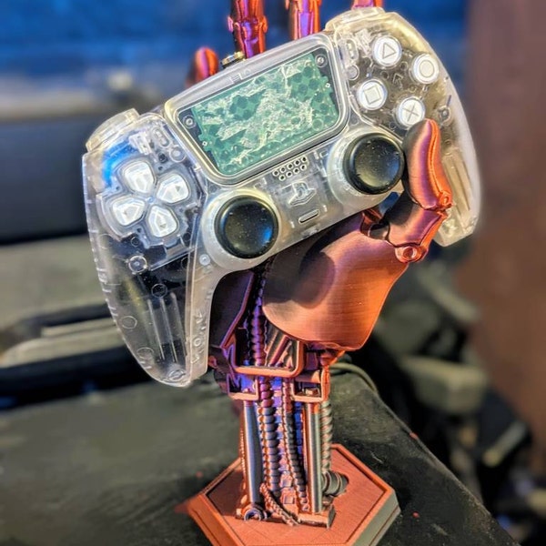 3D Print Robot Hand Controller Stand: Customizable Gaming Accessory - Etsy