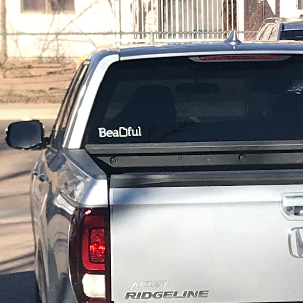 Bea-utah-ful Decal - Etsy