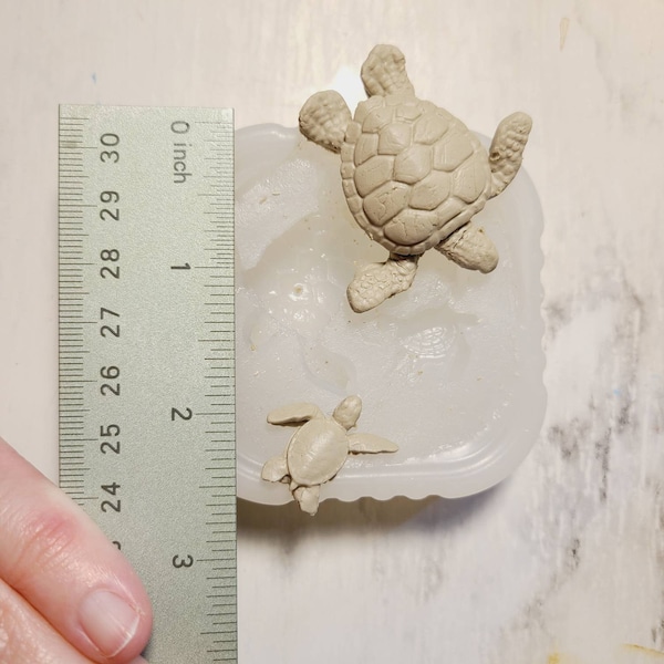 4 1/2 X 4 1/2 New Turtle Mold - Etsy