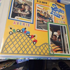 Handmade Paper Die Cut TRAIN Engine Front View Paper Piecing Scrapbook ...