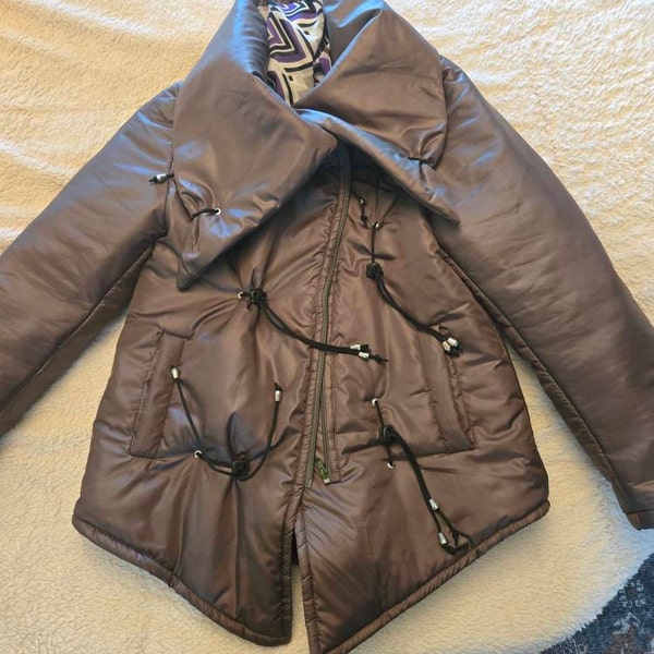 Ripped Denim Jacket Front Zipper Patches Distressed Jean Jacket Hipster ...