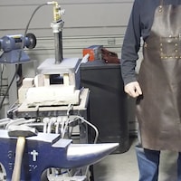 Blacksmith Dogs Head Hammer - Etsy