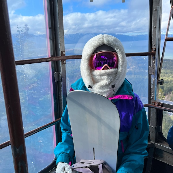 Over Hood Ski Balaclava, Helmet Hood, Snowboard Snood, Fleece Hood ...